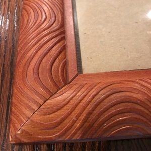 Terragrafics | Accents | Terragrafics Wavy Wooden Frame | Poshmark